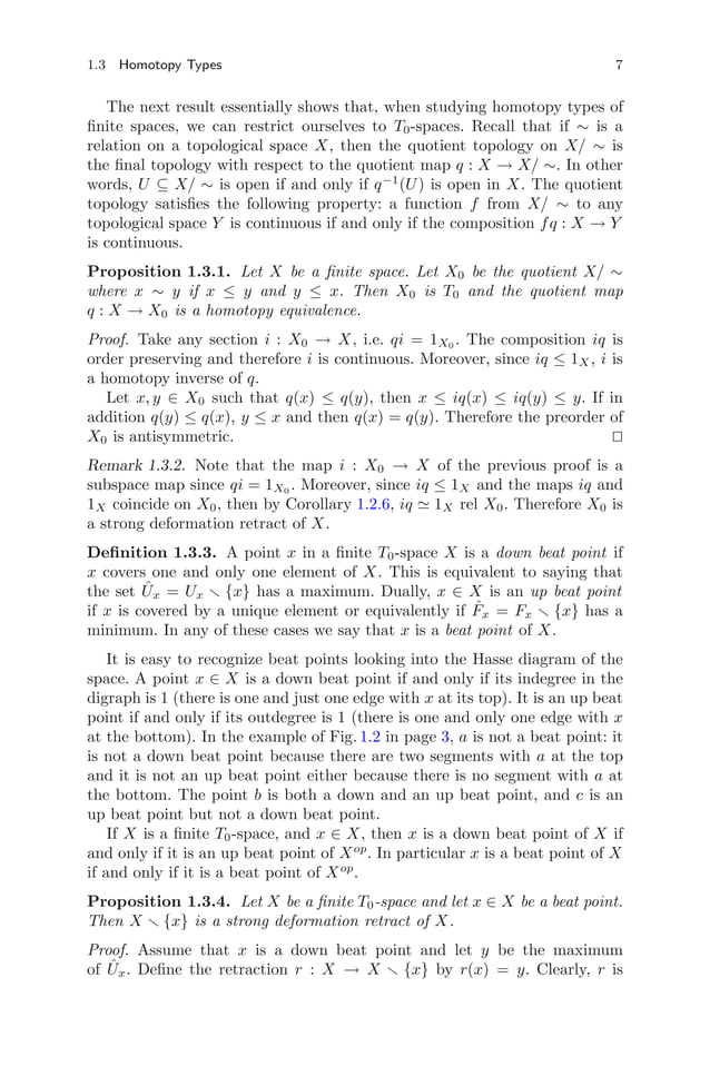 Algebraic topology of finite topological spaces and applications | PDF | Maps & Navigation