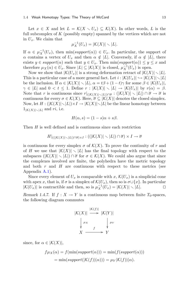 Algebraic topology of finite topological spaces and applications | PDF | Maps & Navigation