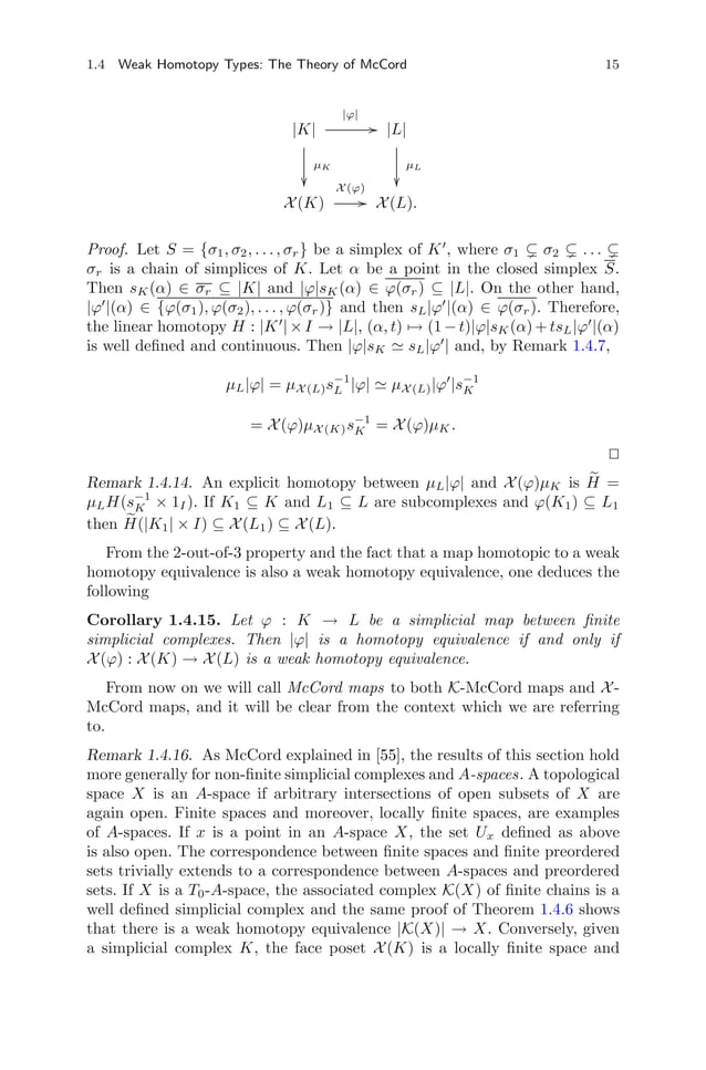 Algebraic topology of finite topological spaces and applications | PDF | Maps & Navigation