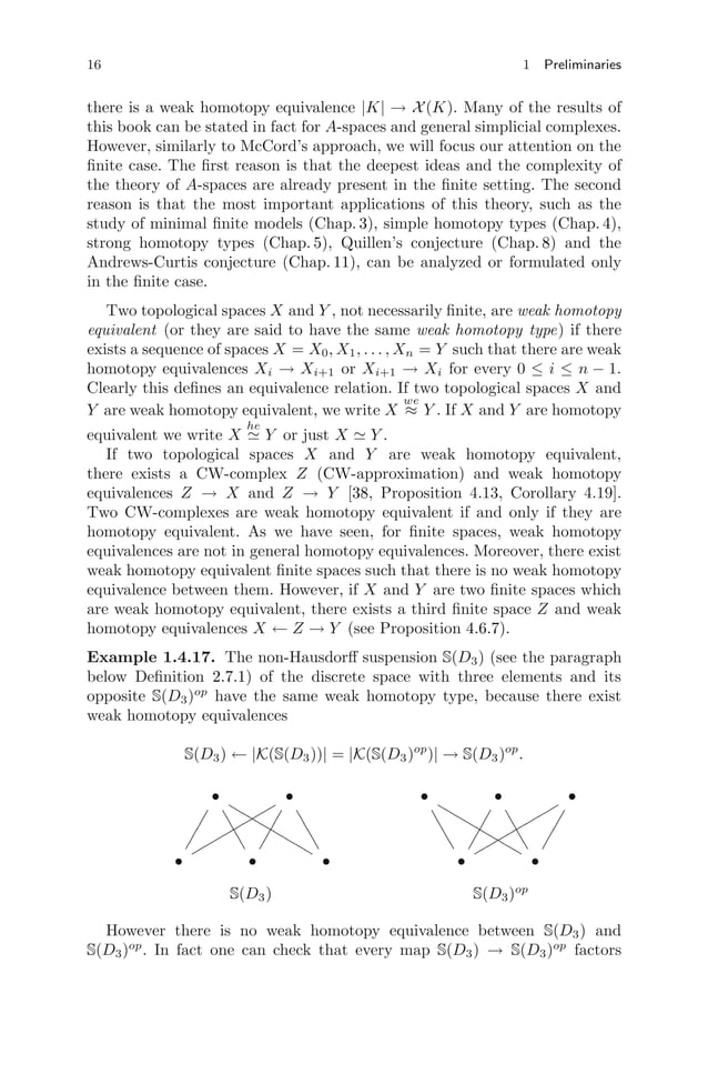 Algebraic topology of finite topological spaces and applications | PDF | Maps & Navigation