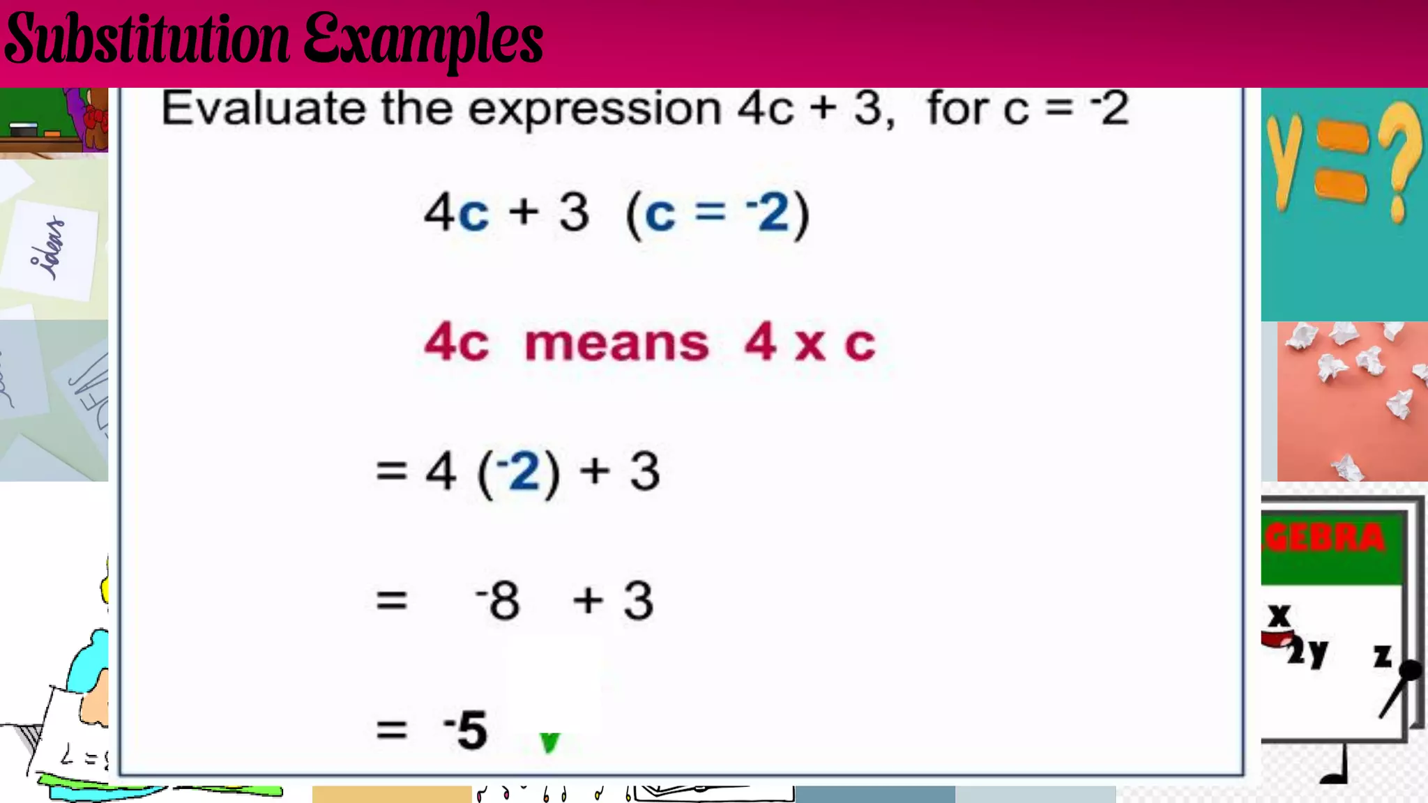 Algebra lesson 3 | PPT