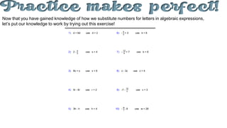 Algebra lesson 3 | PPT