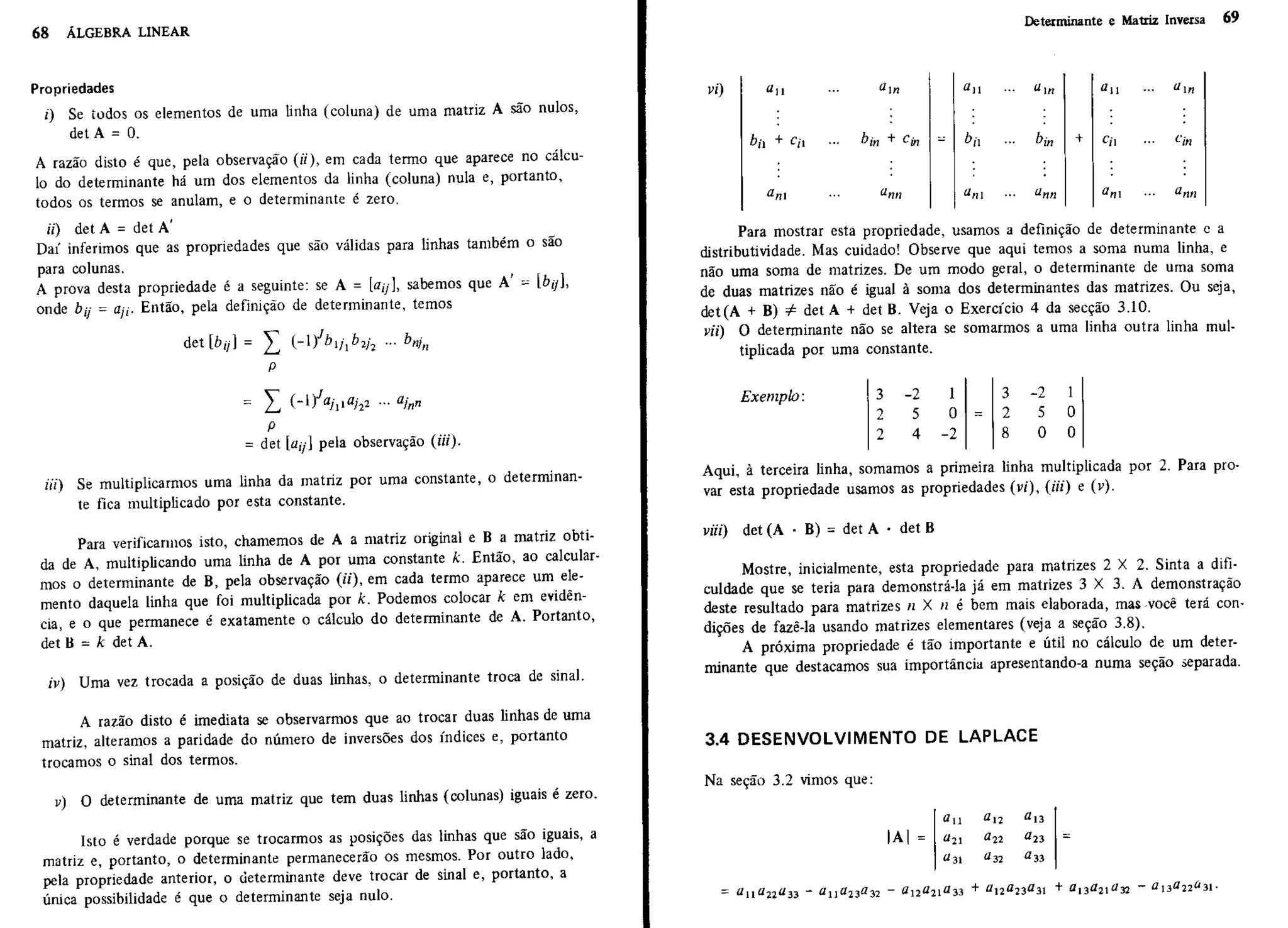 Algebra linear__boldrini | PDF