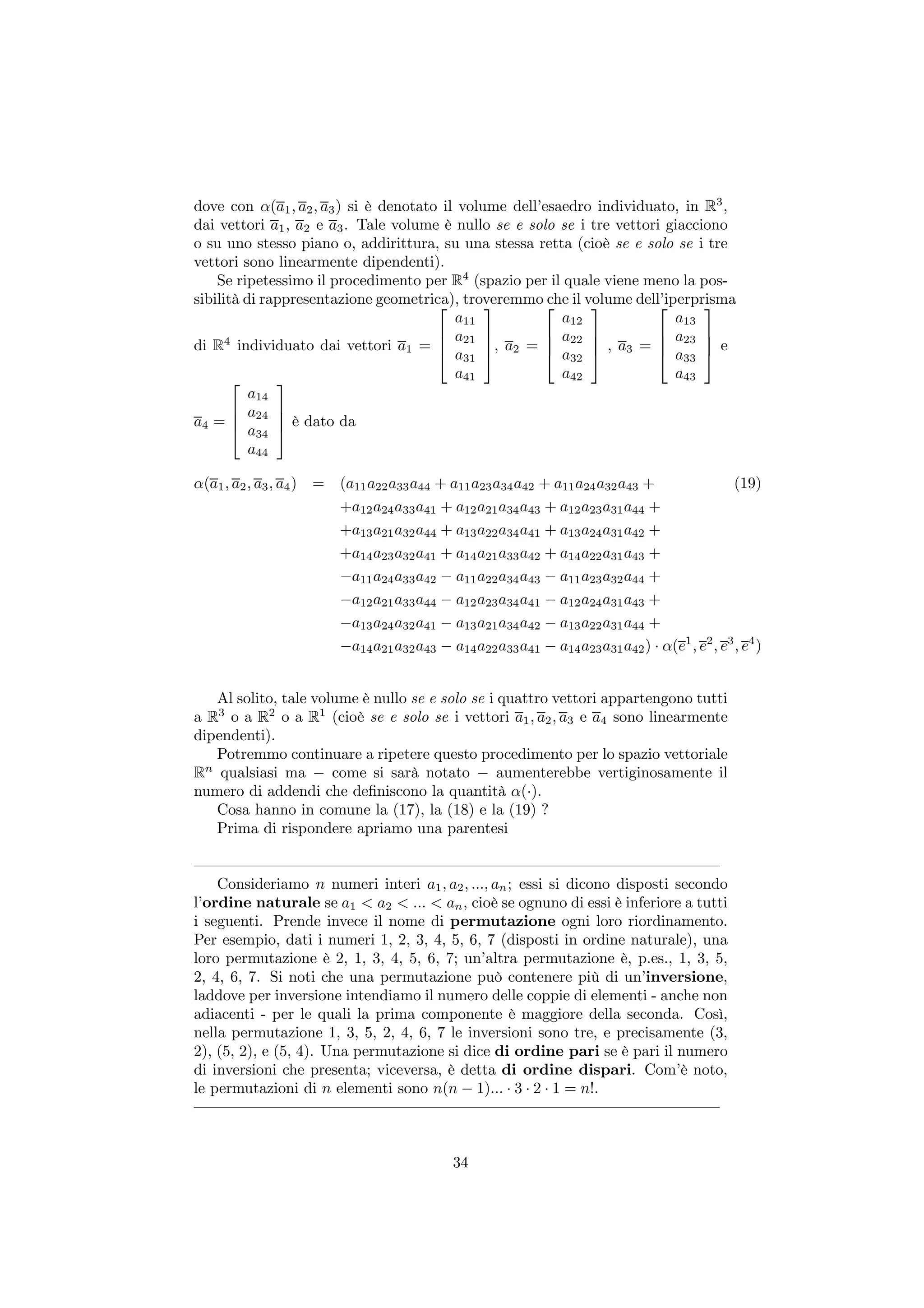 Algebra Lineare 1 Pdf