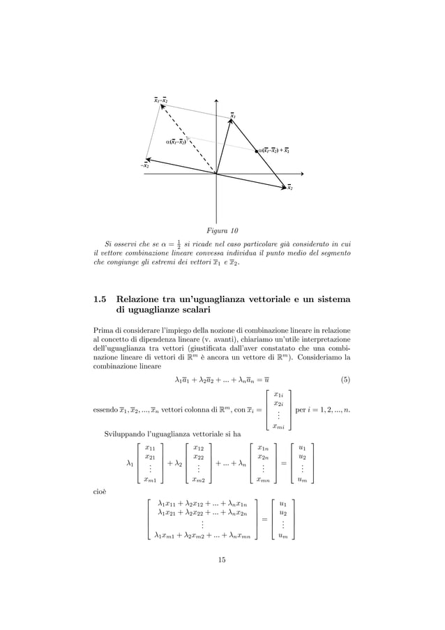 Algebra lineare_1 | PDF