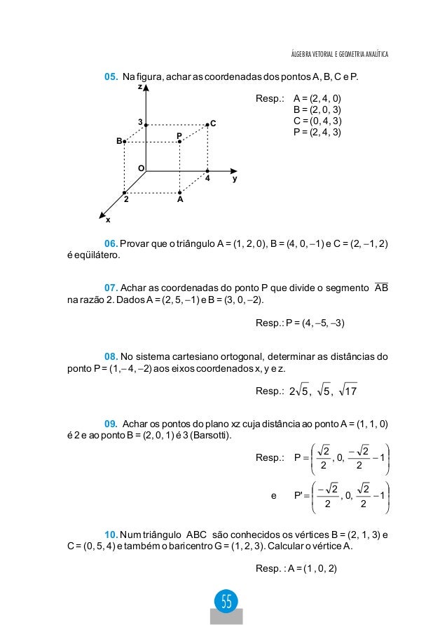 Algebra linear e geometria analitica