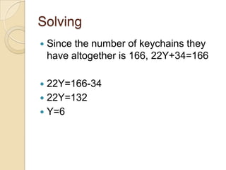 Algebra method | PPT