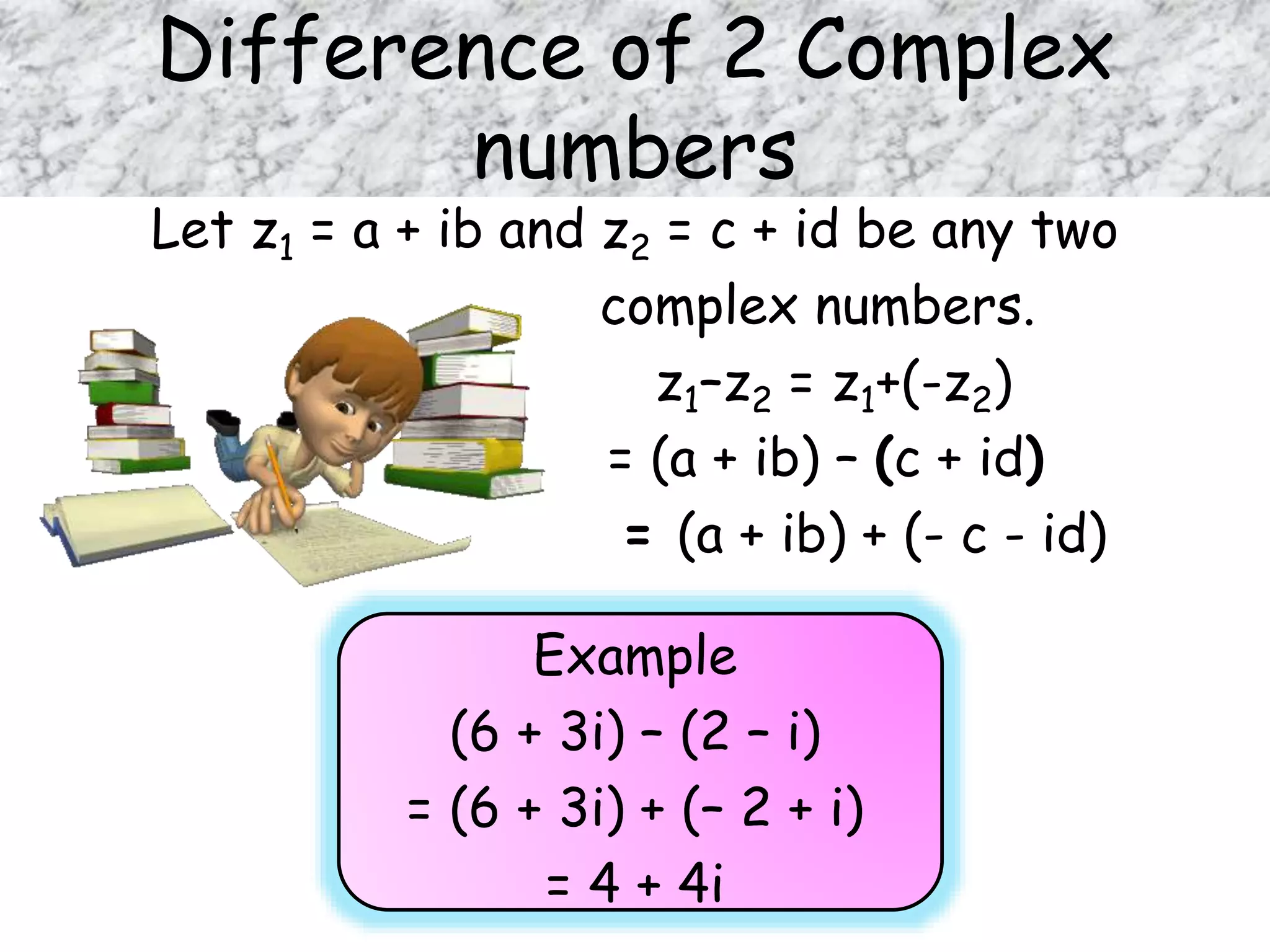 Algebra of complex numbers | PPTX