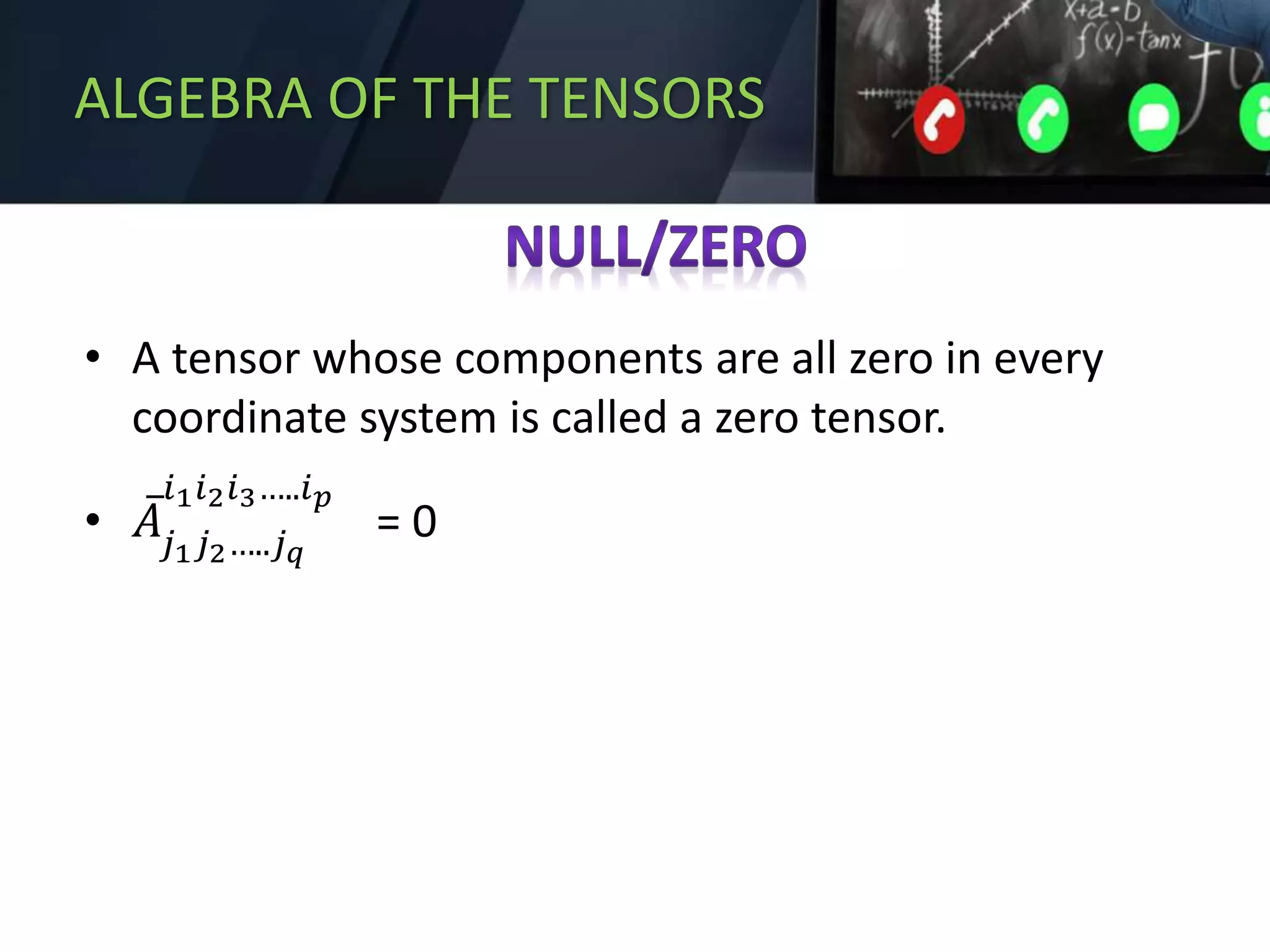 ALGEBRA OF TENSOR .pptx