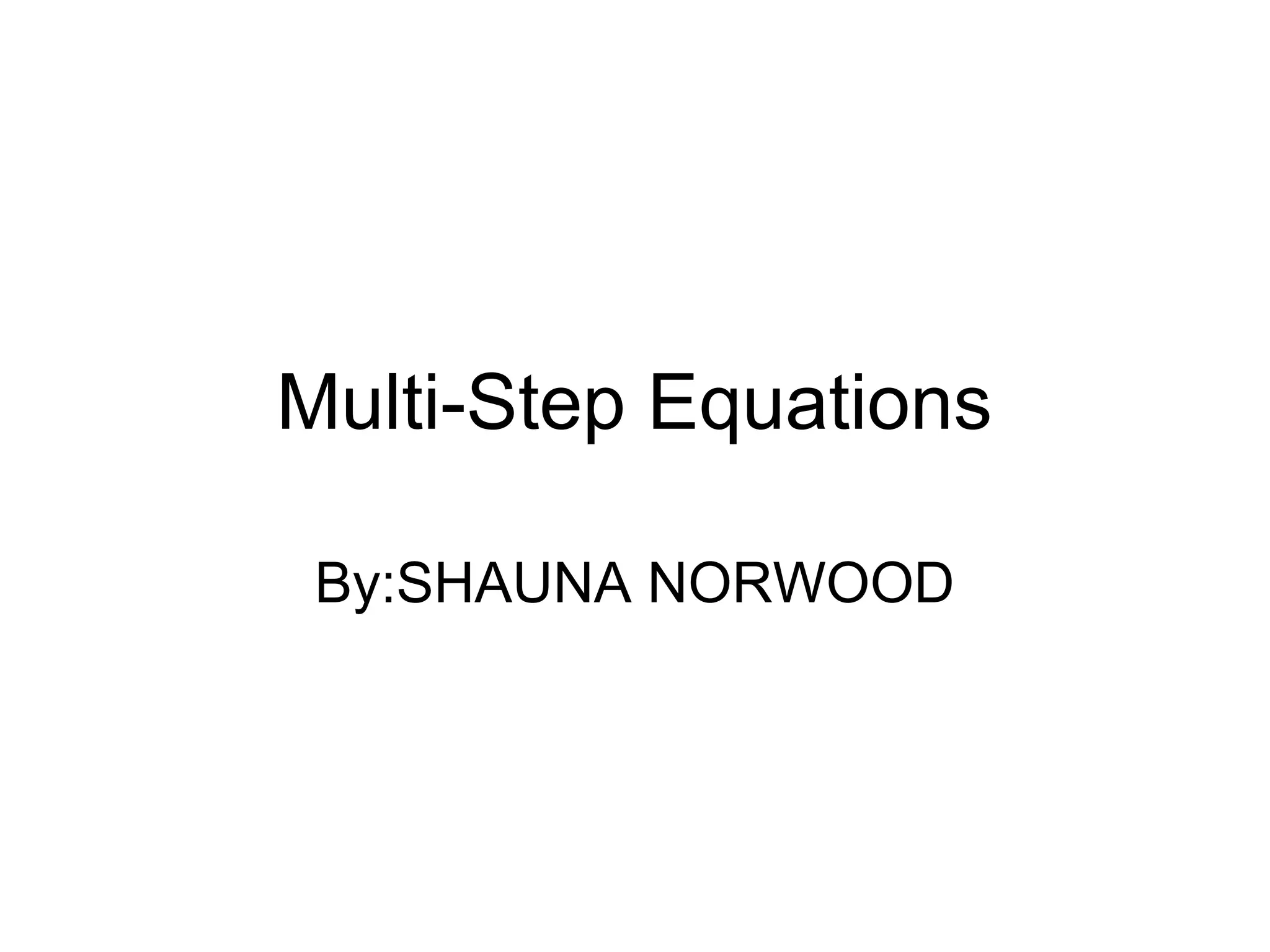 Algebra powerpoint | PPT