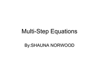 Algebra powerpoint | PPT