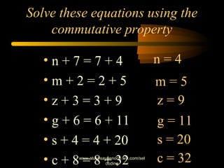 Algebra prep5 equation | PPT