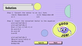 Algebra Presentation on Topic Modulus Function and Polynomials | PPTX