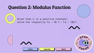 Algebra Presentation on Topic Modulus Function and Polynomials | PPTX