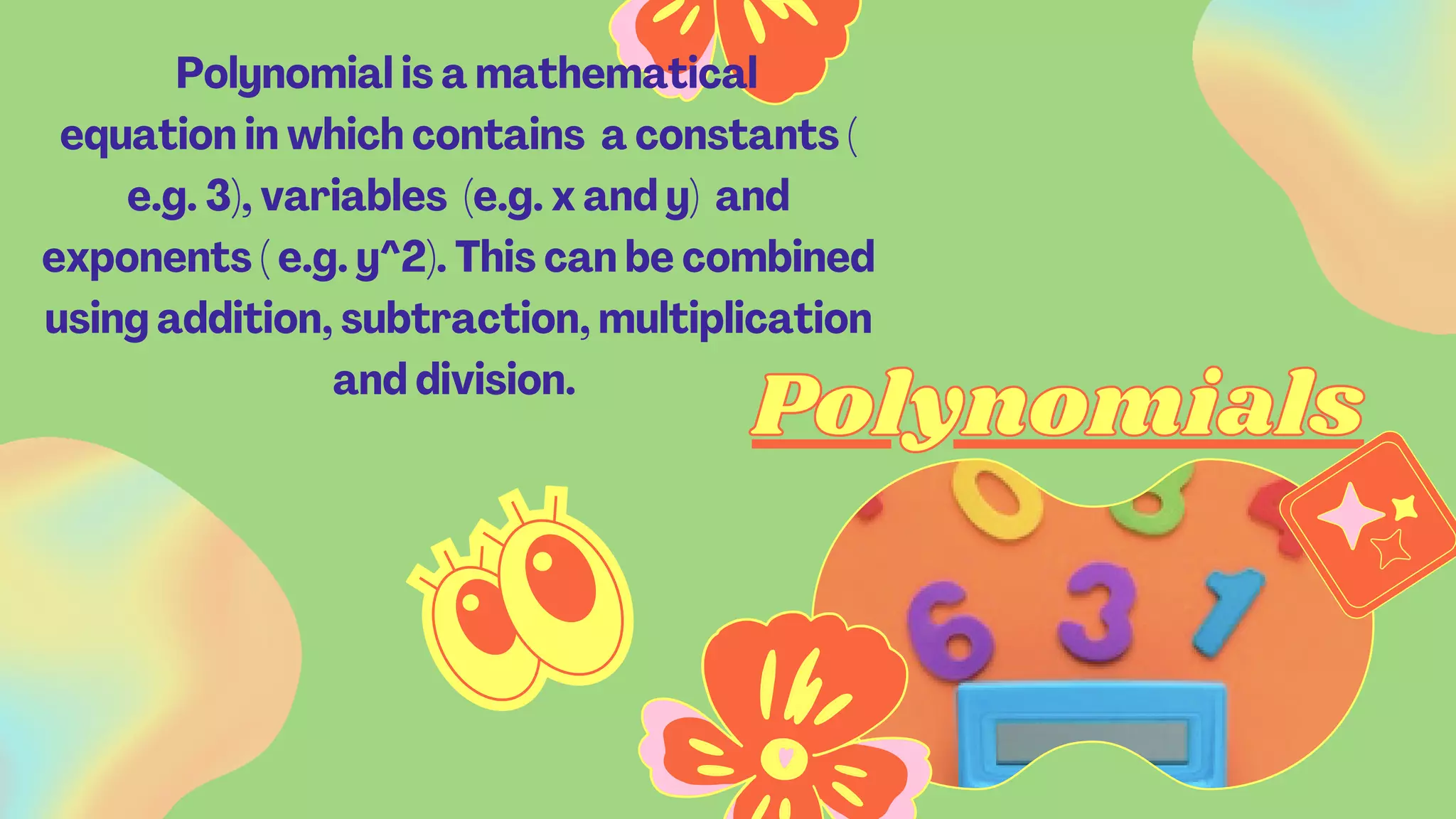 Algebra presentation on topic of modulus function and polynomials | PDF