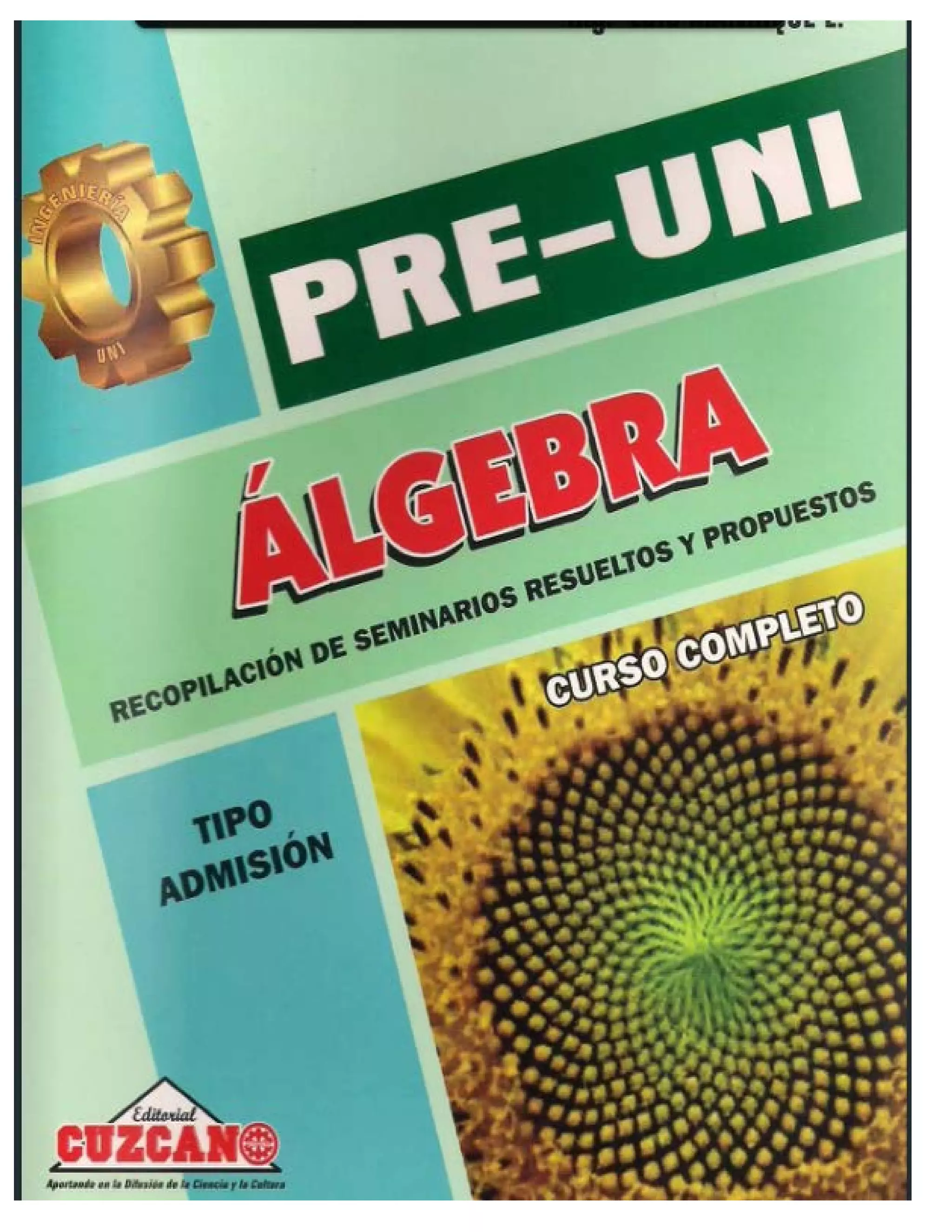 Algebra pre uni (1) | PDF