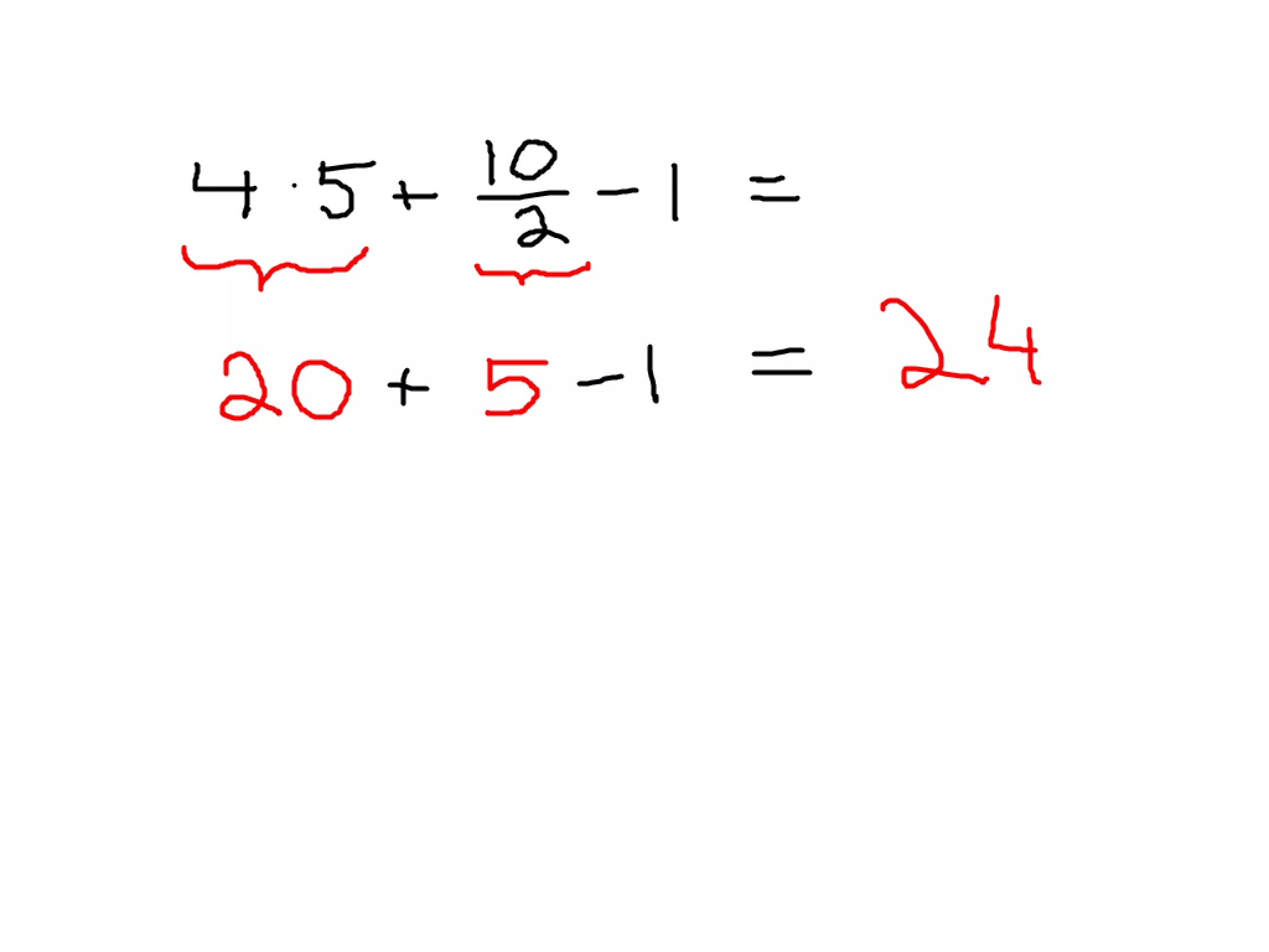 Algebra prioriteringsregler | PPT