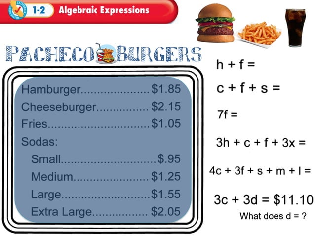 Algebra readiness evaluating expressions with game | PPT