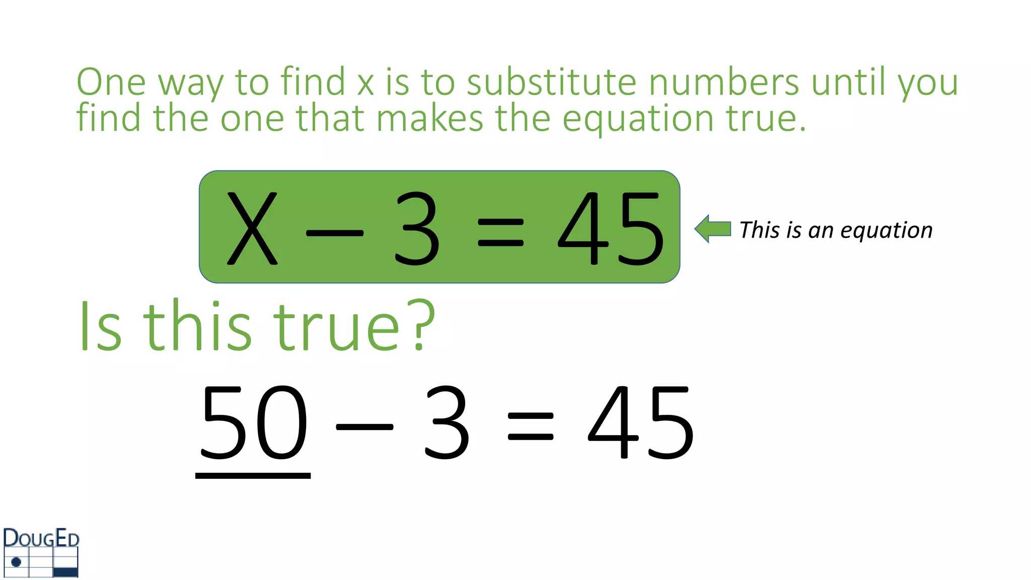 Simple Algebra Tutorial | PPT