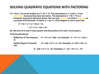 Algebra slideshow | PPT