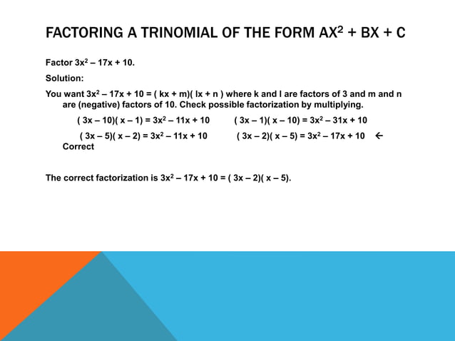 Algebra slideshow | PPT