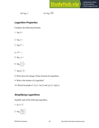 Algebra Trigonometry Problems | PDF | Physics | Science
