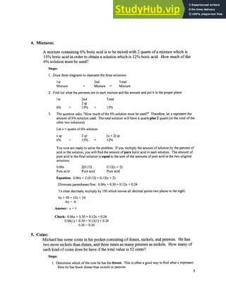 Algebra Word Problems 2 | PDF