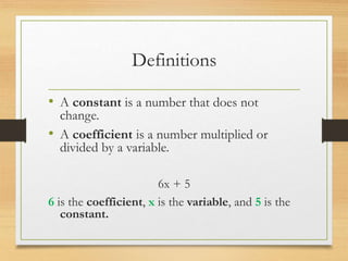 ALGEBRIC EXPRESSION 7.ppt