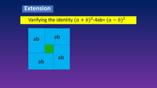 Algebric identities | PPT