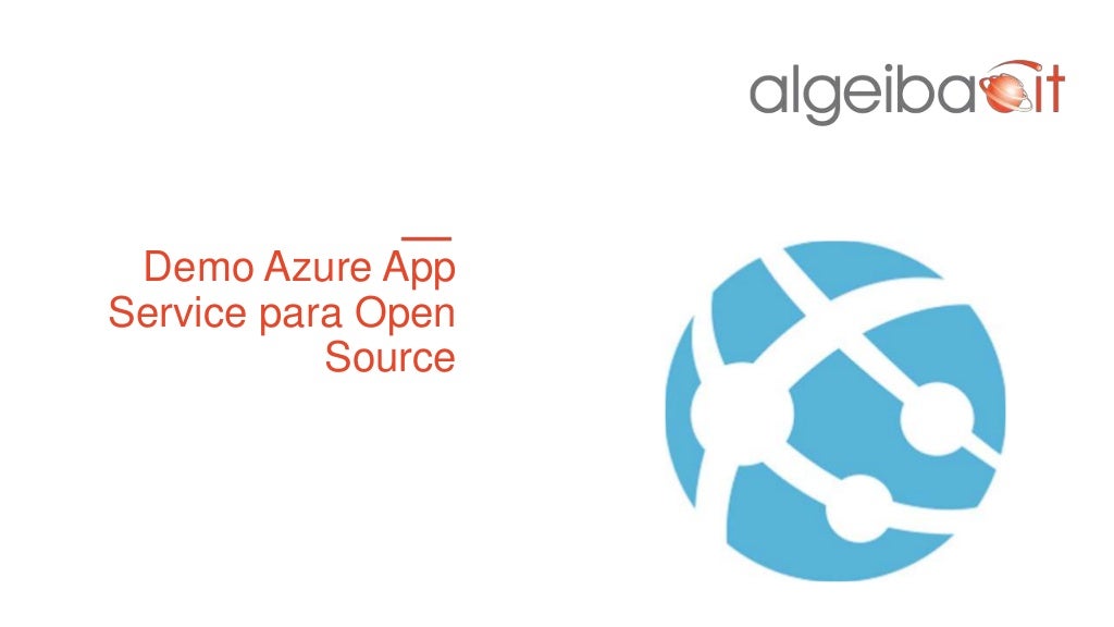 Azure | Open Source in Azure Overview - 30/11/2017