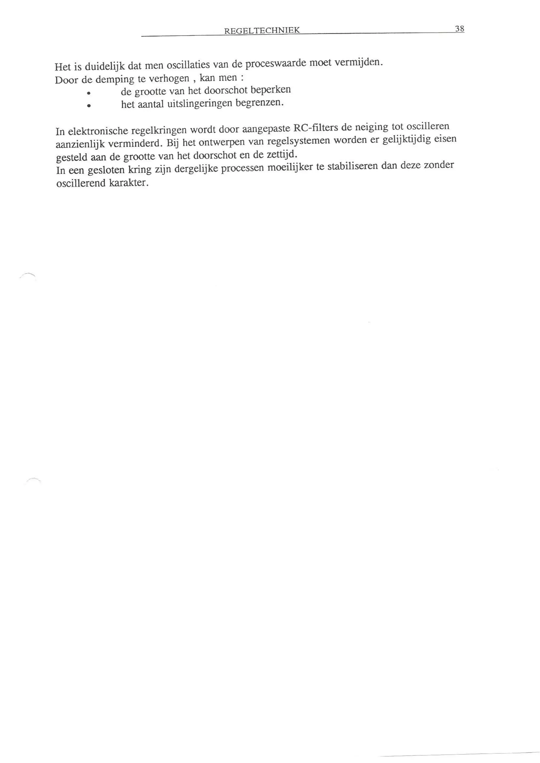 Algemene regeltechniek | PDF