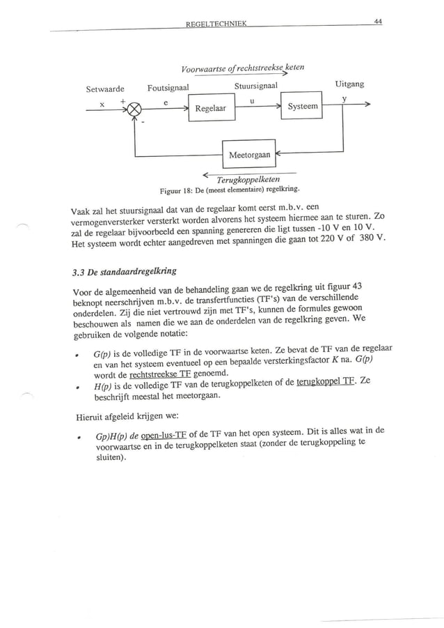 Algemene regeltechniek | PDF