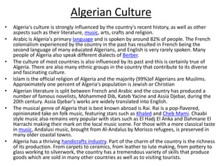 Algeria | PPTX
