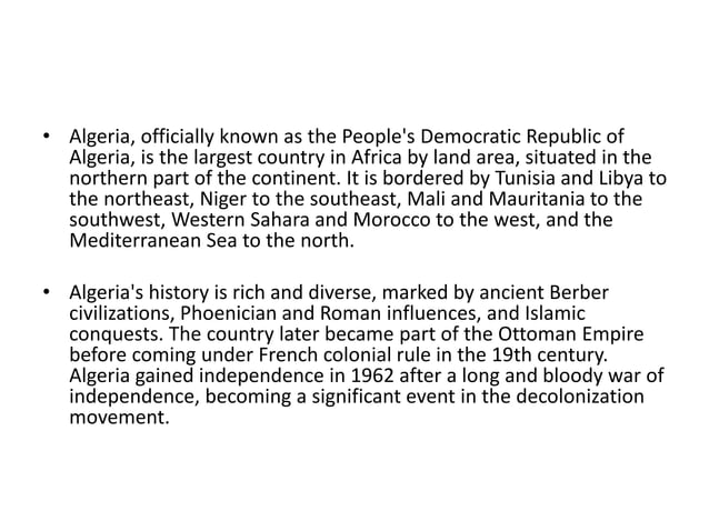 Algeria history, natural beauty, and strategic .pptx