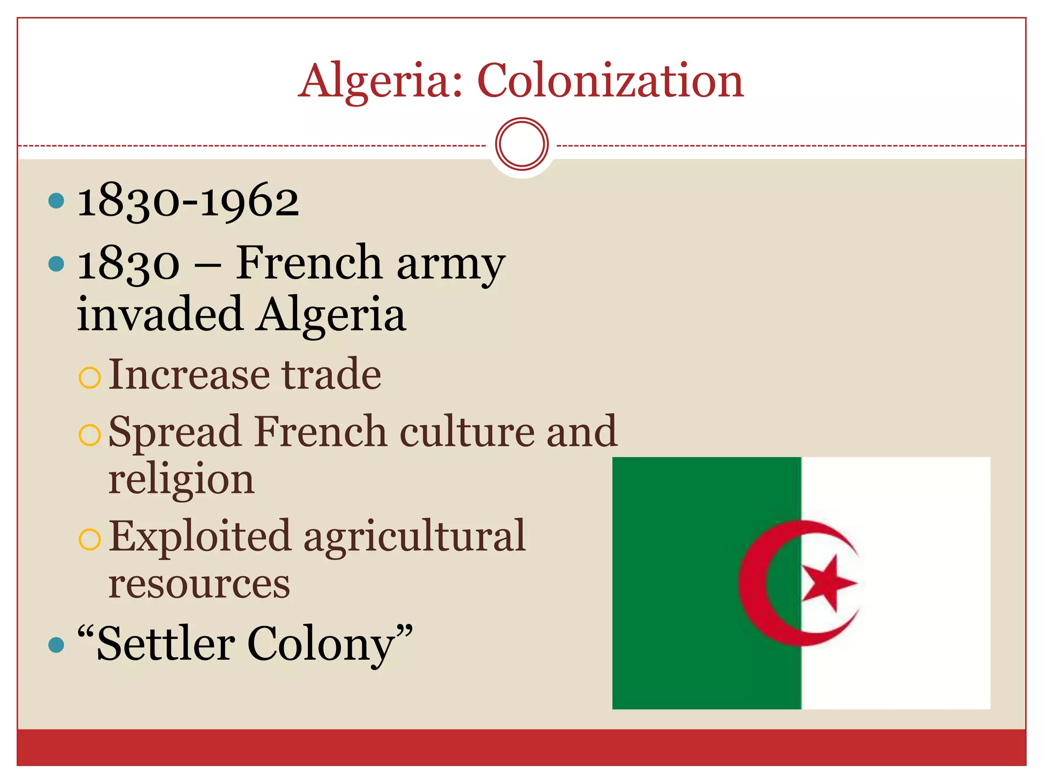 Algeria vs. Kenya - Decolonization | PPTX