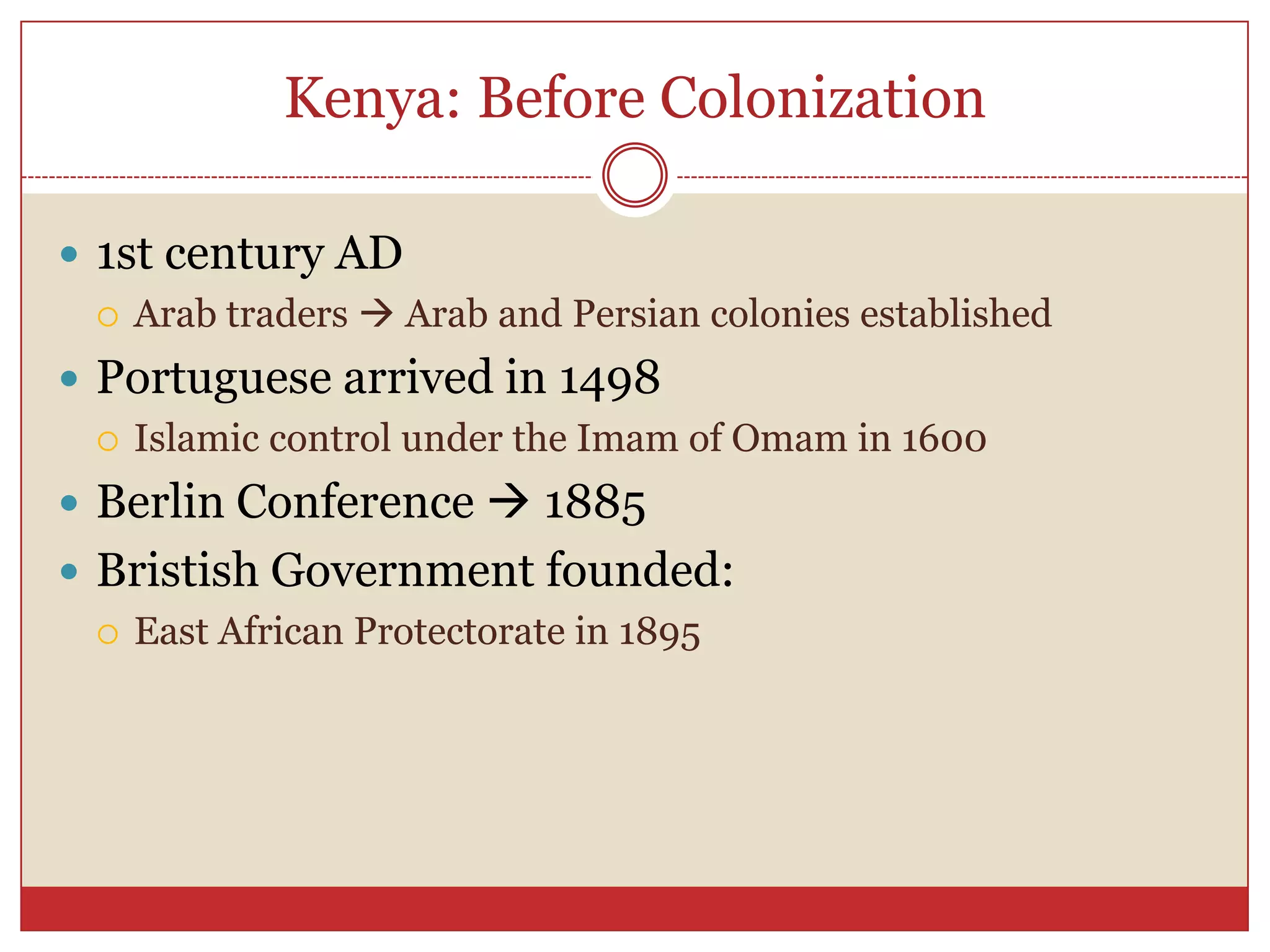 Algeria vs. Kenya - Decolonization | PPTX