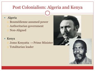 Algeria vs. Kenya - Decolonization | PPT