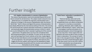 Algeria vs Ghana - Decolonization | PPTX