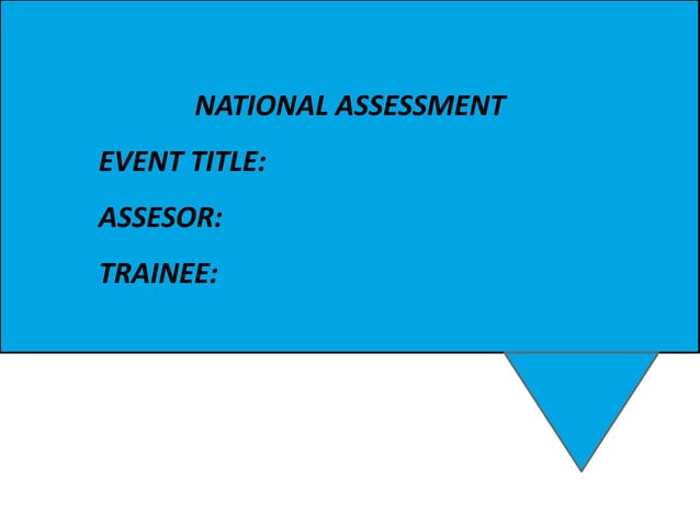 AL GHOZI EVENT MANAGEMENT ASSESSMENT. pptx | PPT