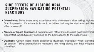 Algiduo Oral Suspension: Breathe Freely, Live Comfortably.pdf | Free ...