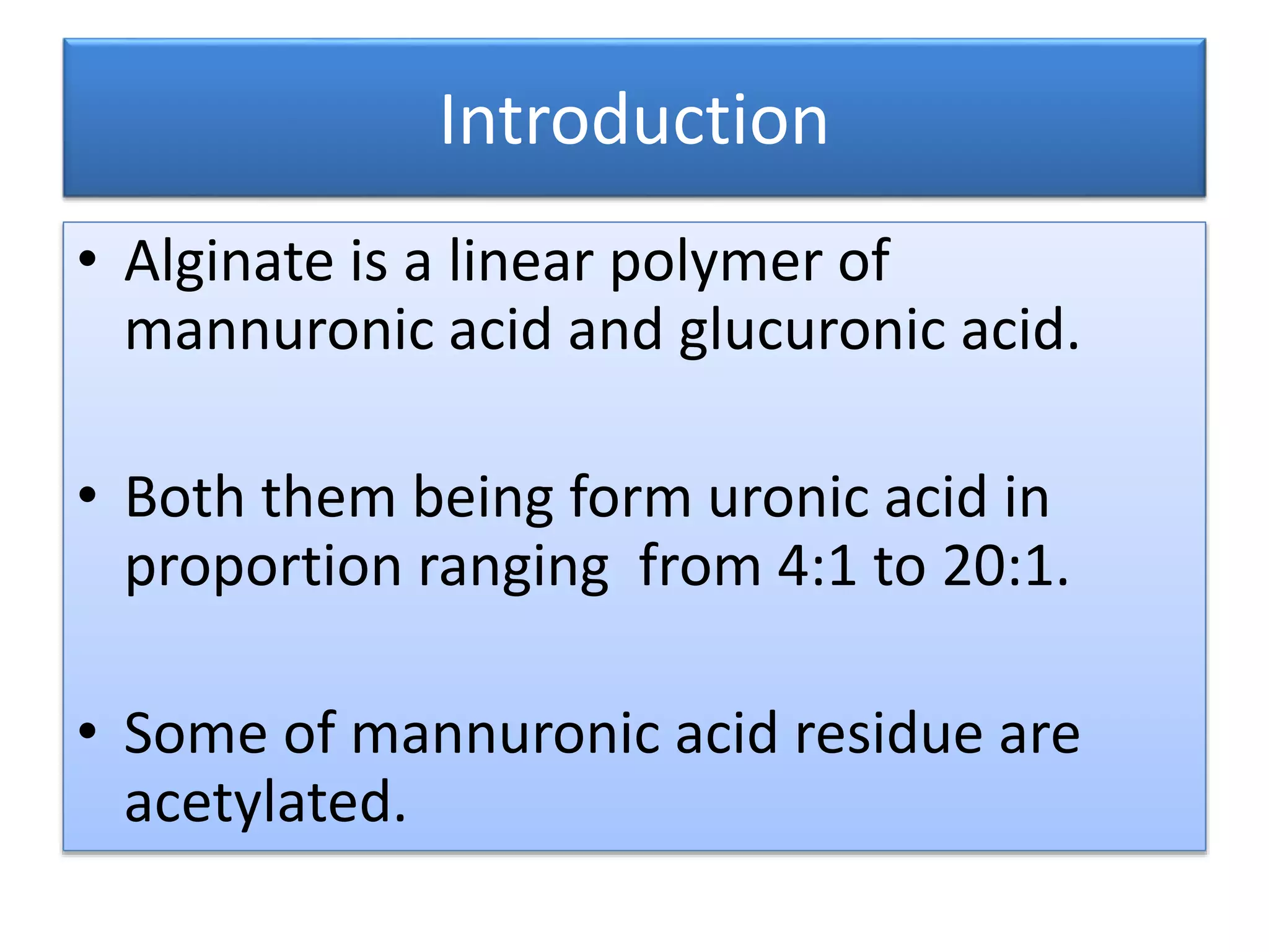Alginate | PPTX