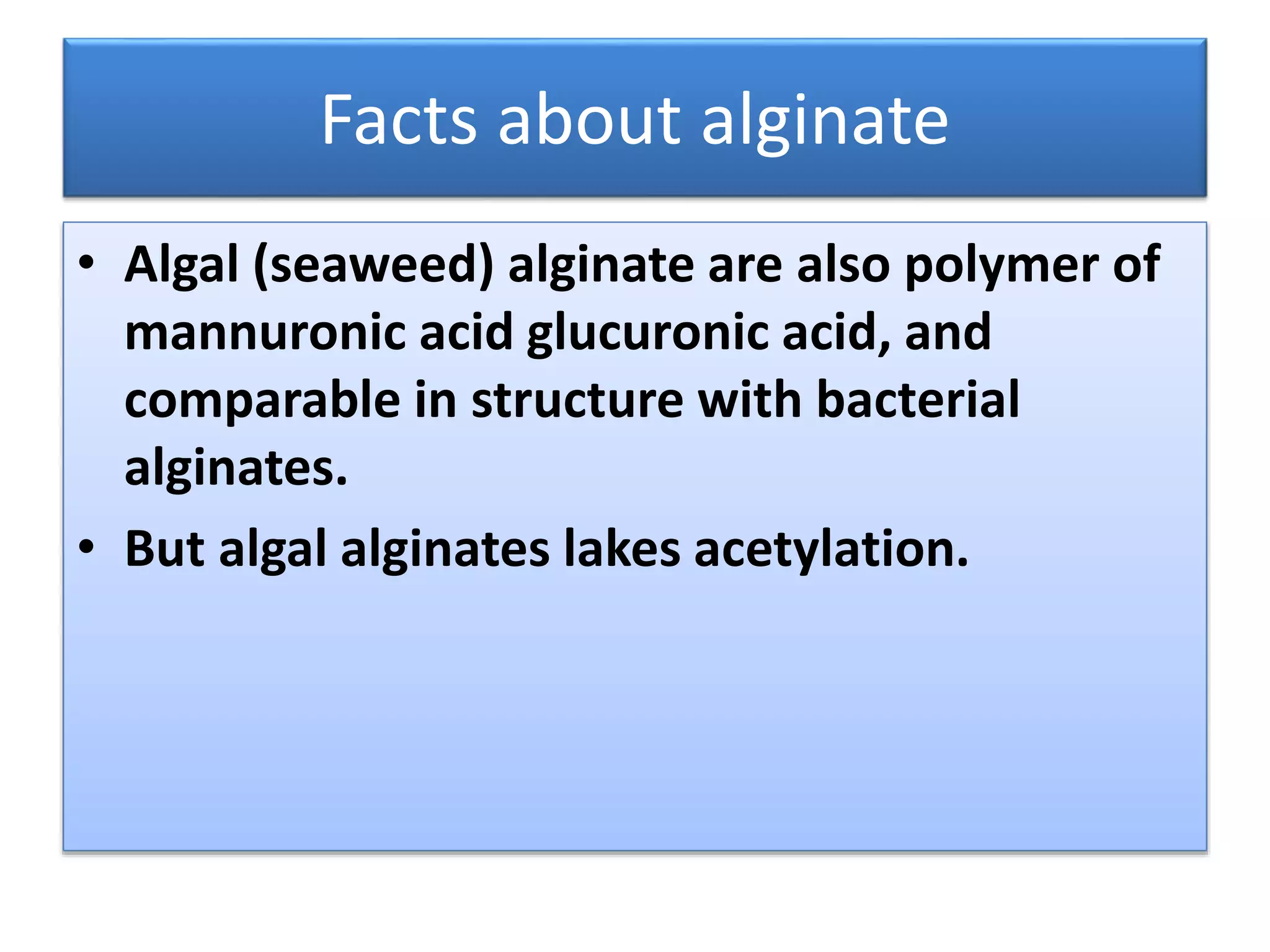 Alginate | PPTX