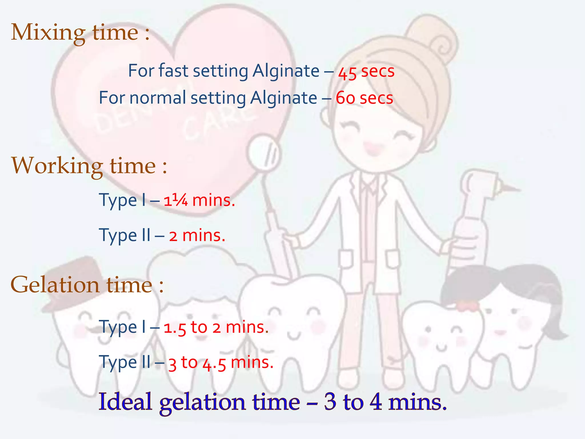 Elastic Impression material - Alginate | PPTX