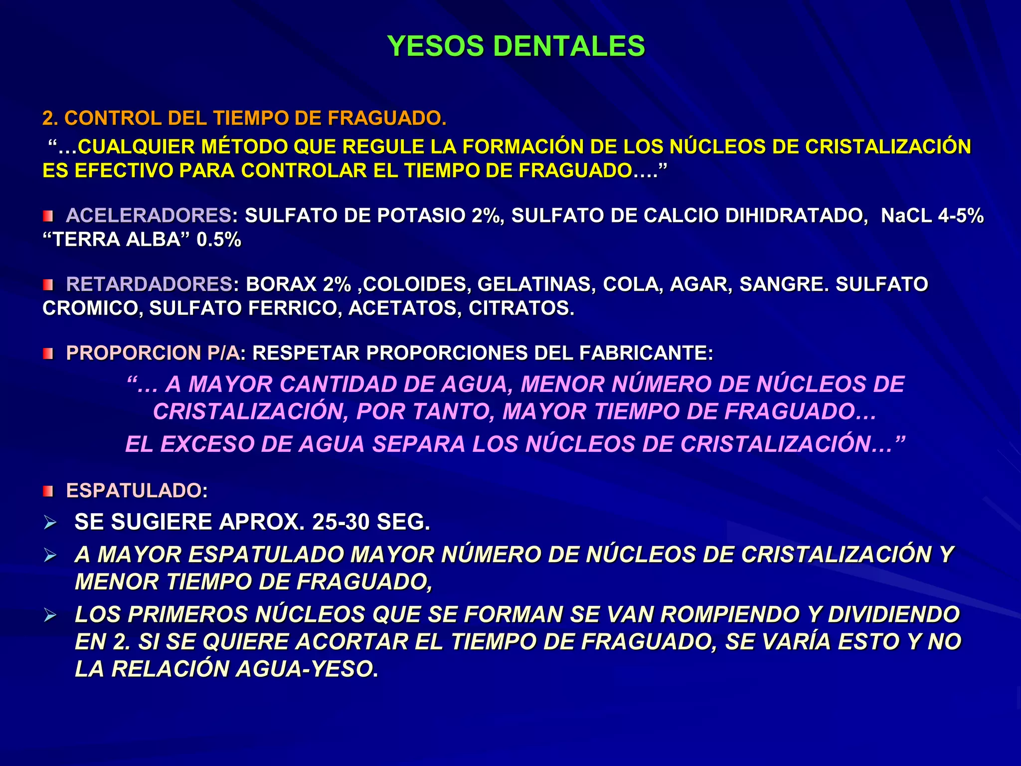 Alginatos y yesos | PPT