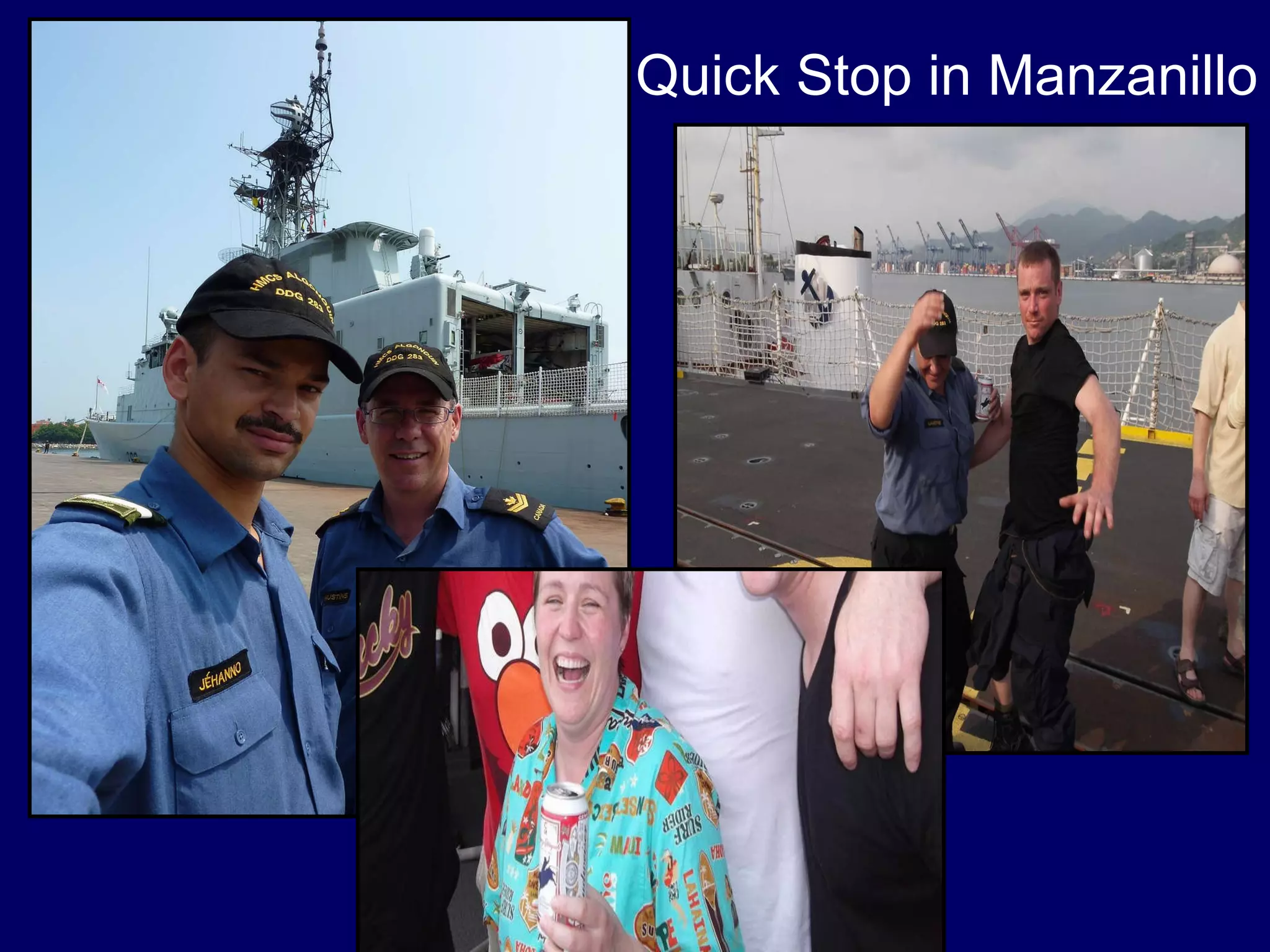 HMCS ALGONQUIN - CO's presentation - September 11 | PPT