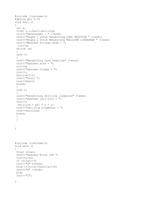 Algo | TXT | Programming Languages | Computing