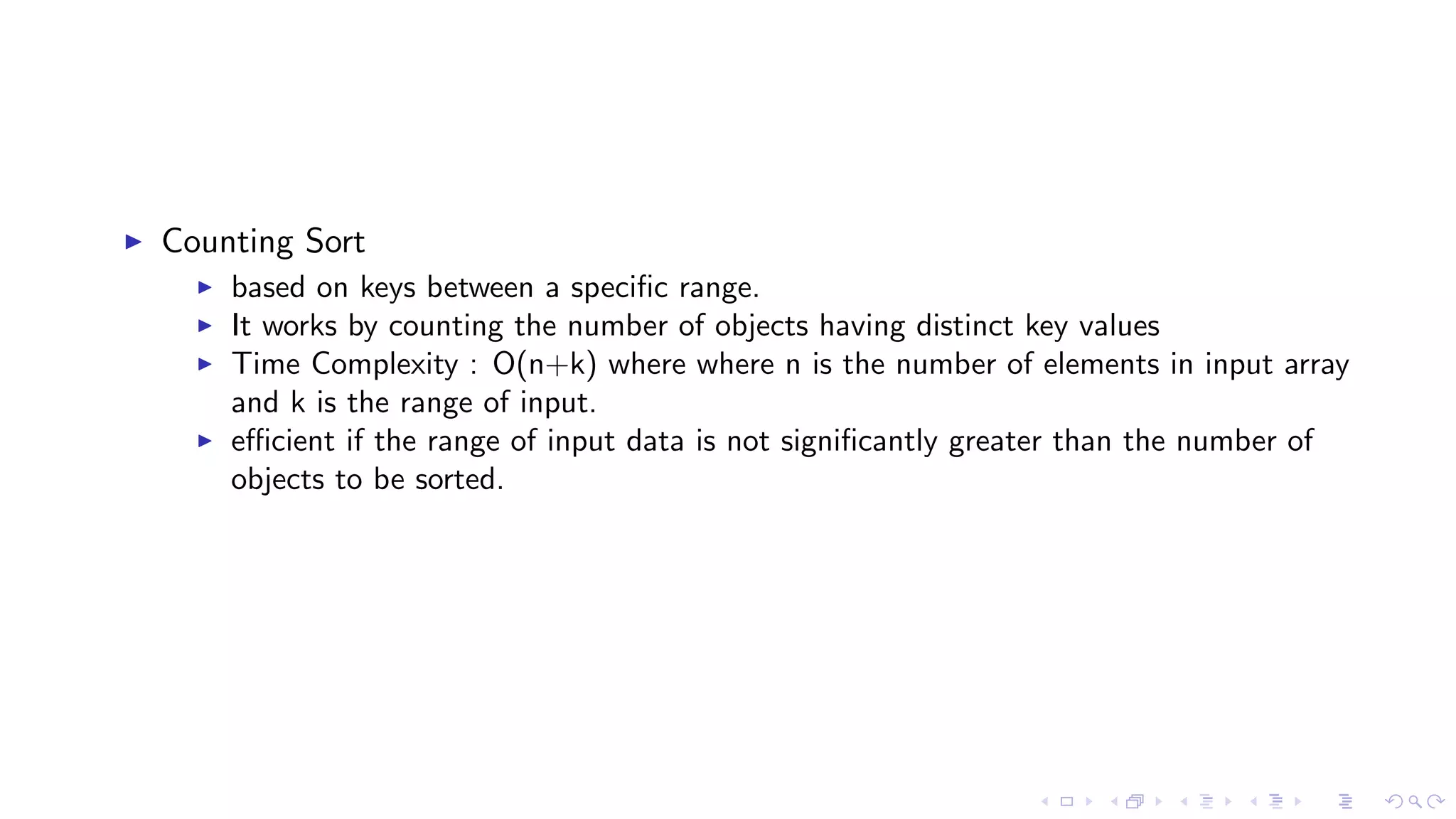 Basic Fresher Algorithm | PPT