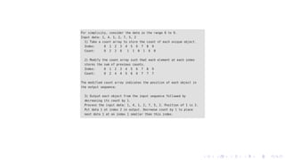 Basic Fresher Algorithm | PPT