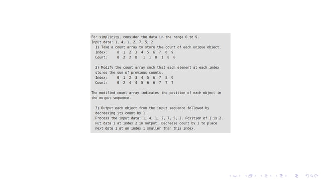 Basic Fresher Algorithm | PPT