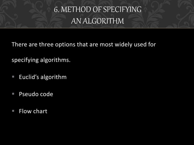 Algorithm - Introduction | PPT